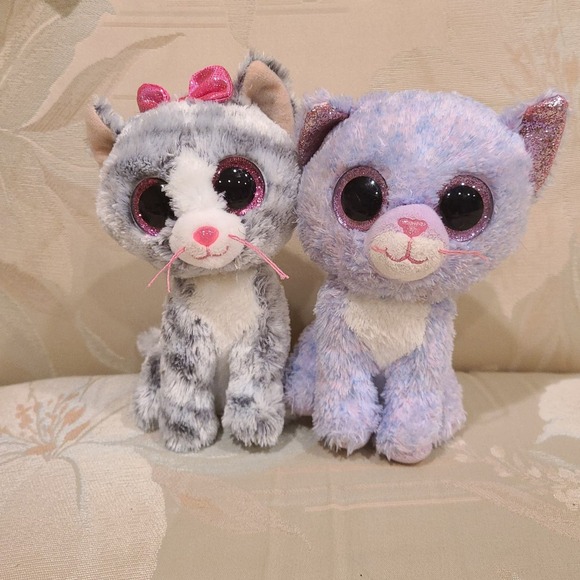 Ty | Toys | Cat Ty Beanie Boos Cassidy And Kiki | Poshmark